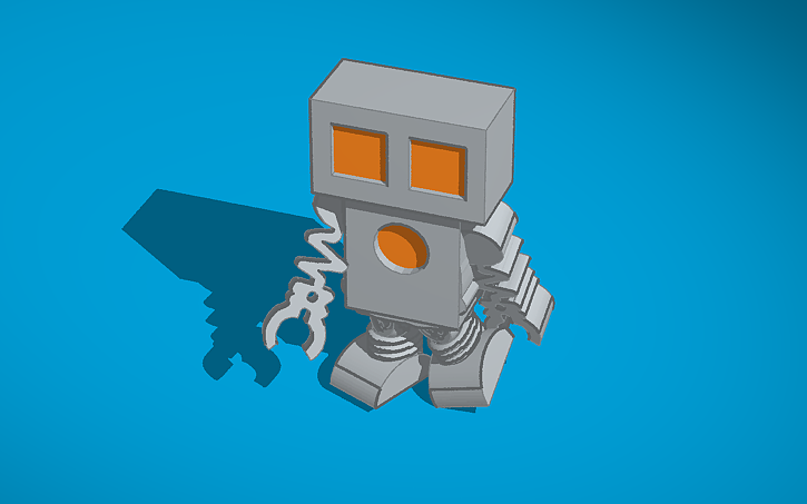 3D design bot creator - Tinkercad
