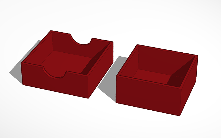 3D design small box - Tinkercad