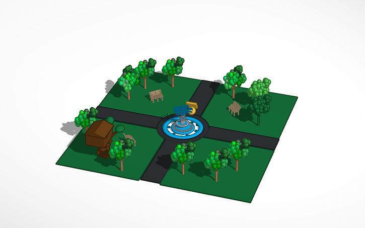 3D design Memorial - Tinkercad