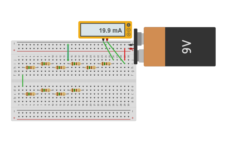 Circuit design LED Switch | Tinkercad