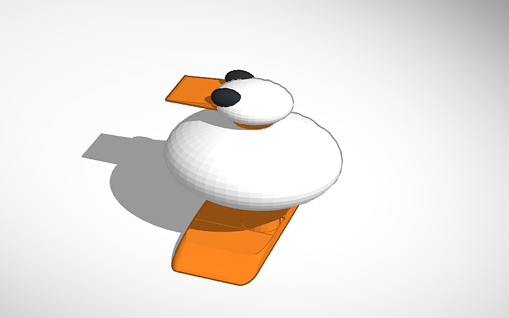 3D design duck - Tinkercad