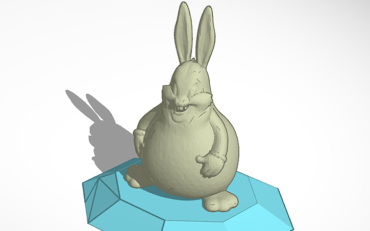 3D design Big Chungus - Tinkercad