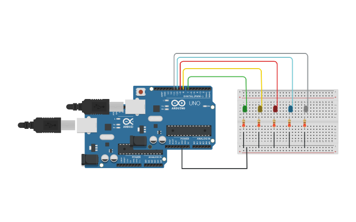 Circuit design Arduino 03 a - Tinkercad