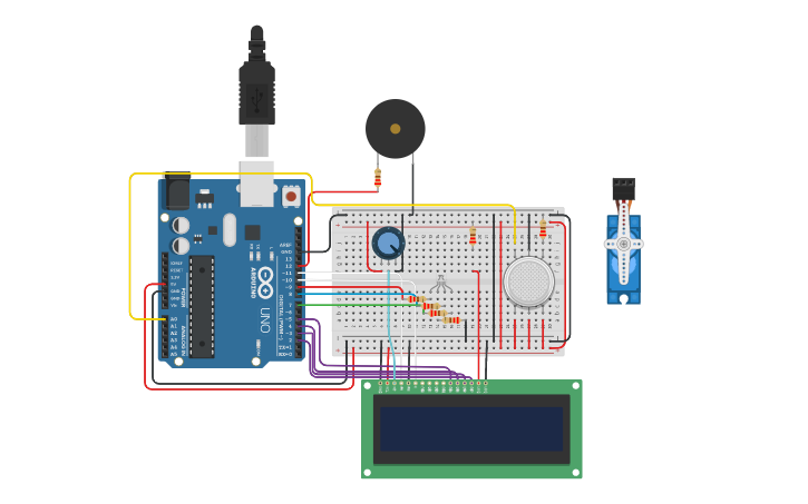 Circuit design PROJECT - Tinkercad