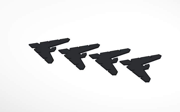 3D design Nightwing Batarang - Tinkercad