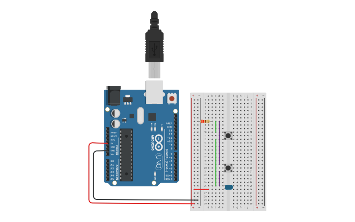 Circuit design PARALLEL CIRCUIT - Tinkercad