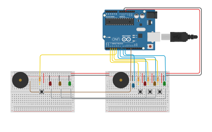 Circuit Design Arduino Met Bel Tinkercad