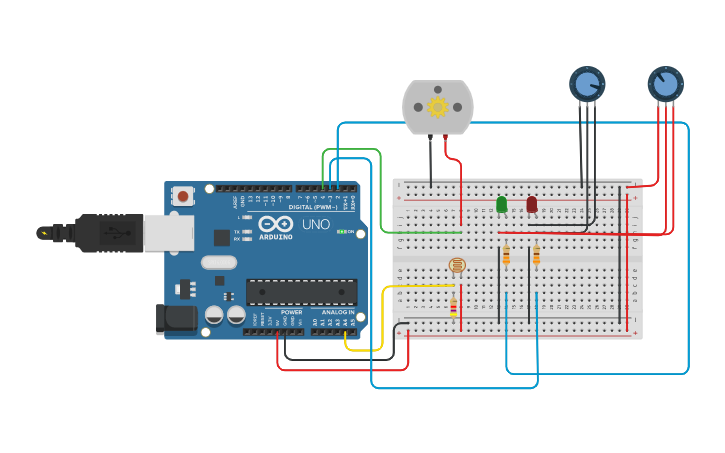 Circuit design mini projects - Tinkercad