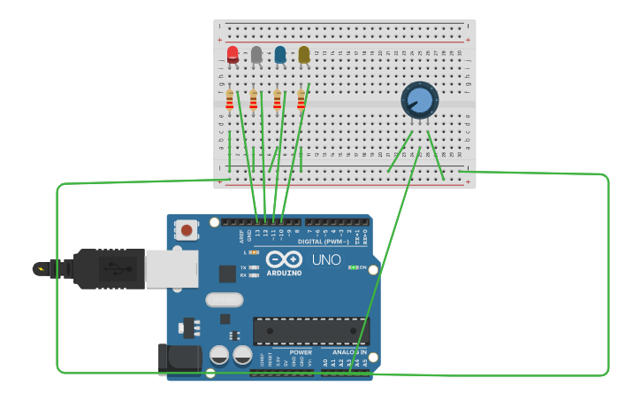 Circuit design SENSORS 2 | Tinkercad