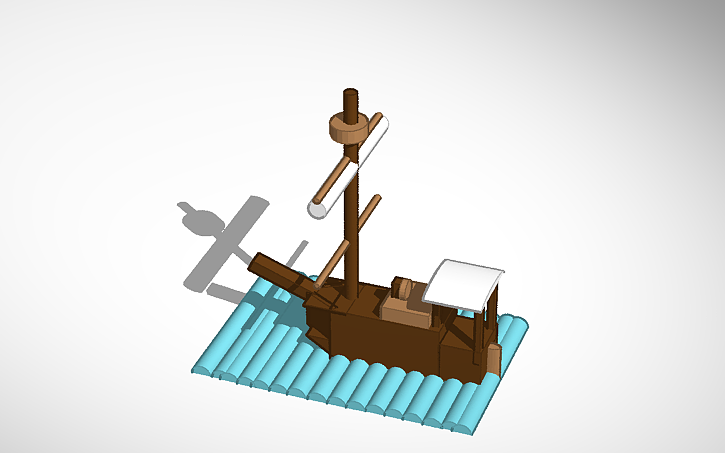 3D design Sea Of Theives Sloop - Tinkercad