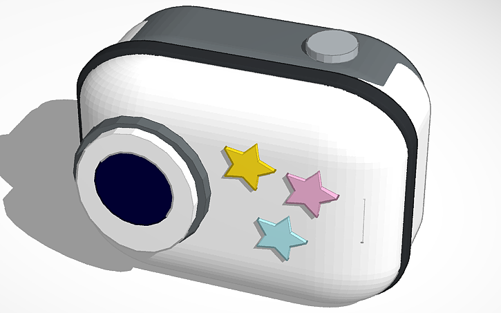 3D design Action camera - Tinkercad