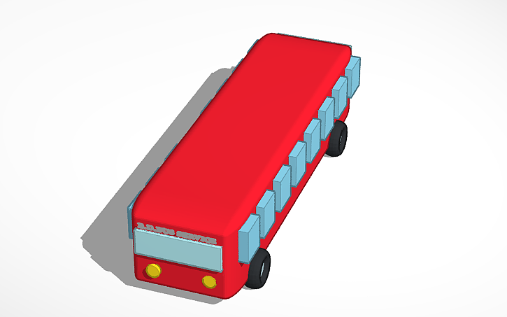 3D design BDS Bus | Tinkercad