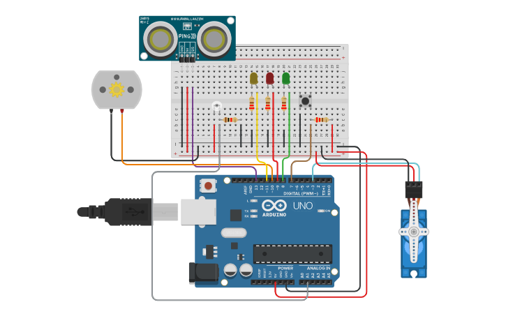 Circuit Design Simulacro De 2do Parcial Parte 2 Tinkercad
