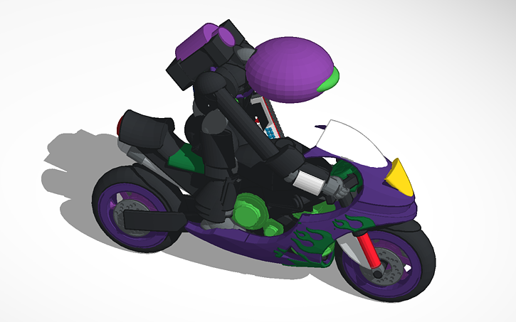 3D design Motorcycle - Tinkercad