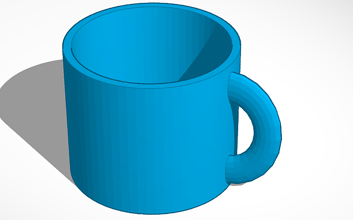 3D design mug - Tinkercad