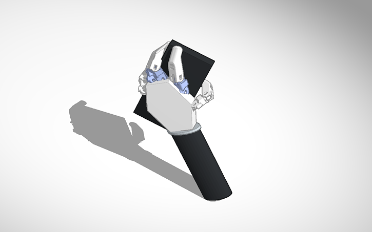 3d Design Prosthetic Arm Project Tinkercad