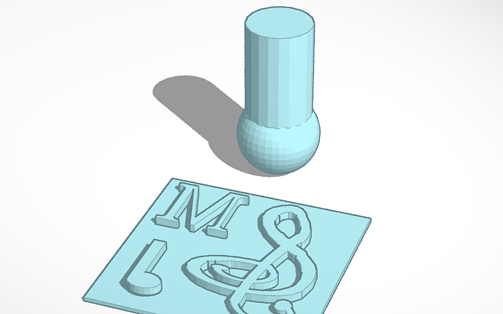 3D design Stamp | Tinkercad