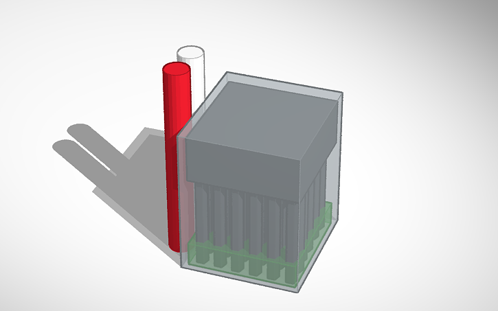 3D design Nuclear Reactor - Tinkercad