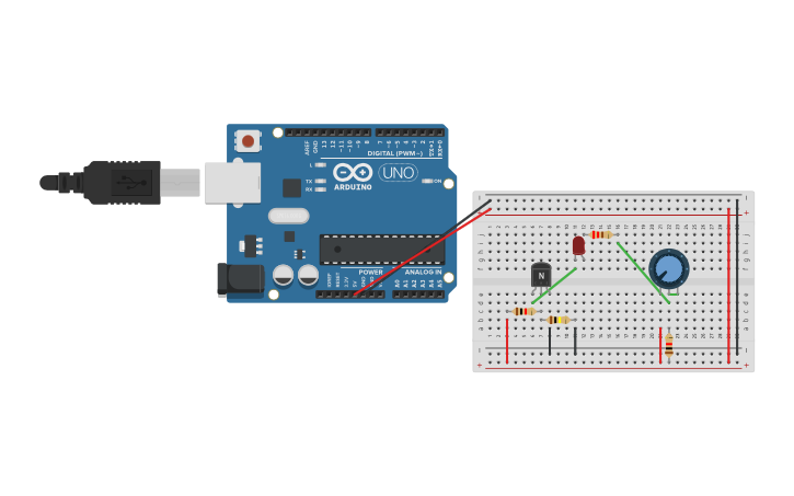 Circuit design LED Socket Board | Tinkercad
