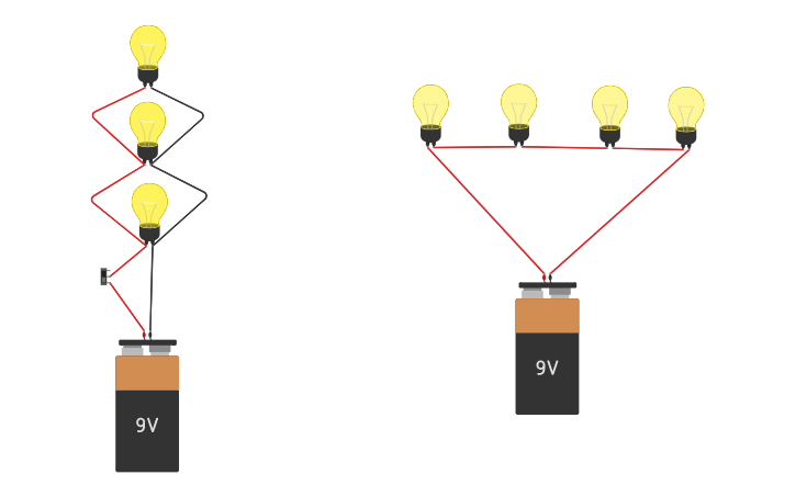 Circuit Design Parallel Circuit Tinkercad