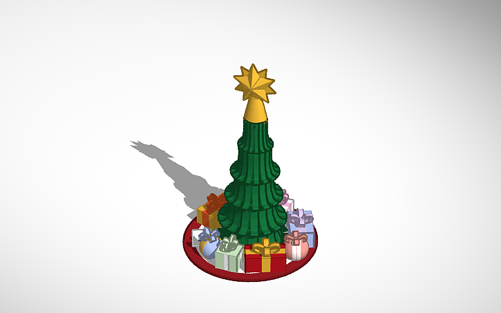 3D design Presents underneath the Christmas tree! - Tinkercad