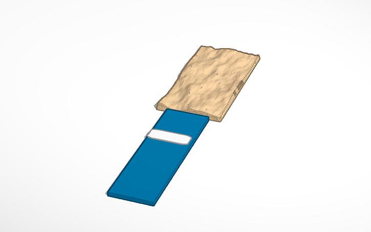 3D design Long jump - Tinkercad