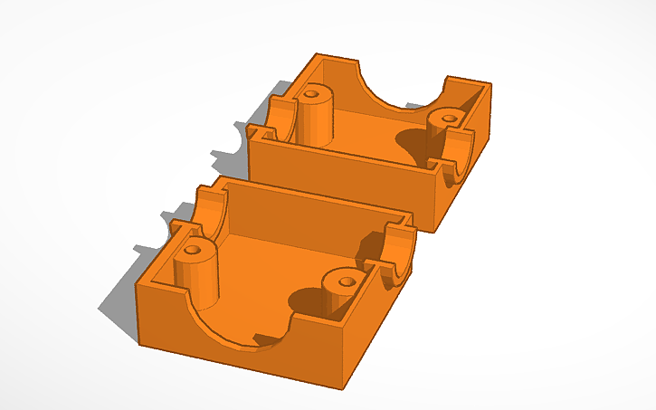 3D design Electrical box - Tinkercad