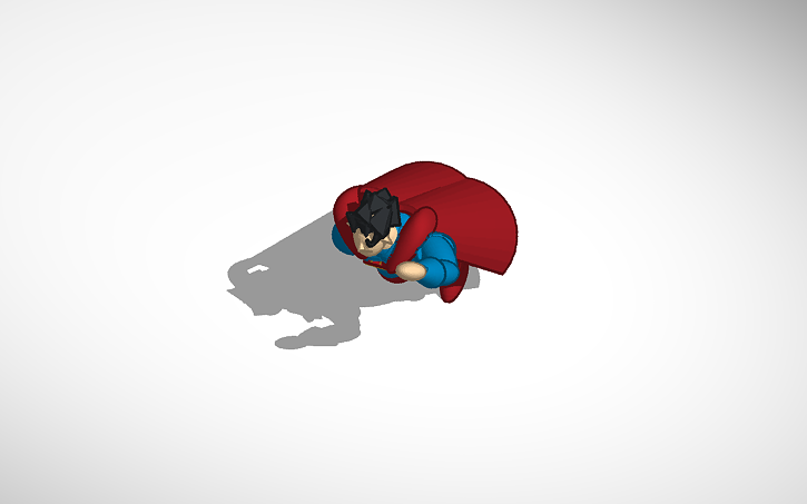 3D design superman returns | Tinkercad