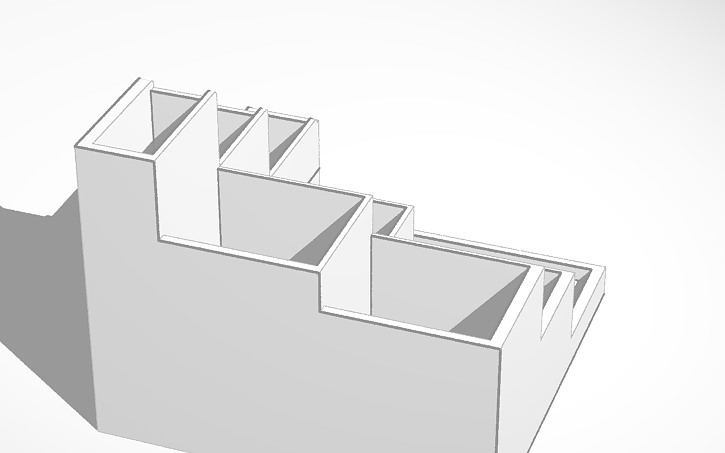 3D design moded pen holder | Tinkercad