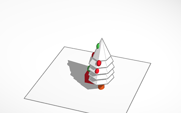 3D design Holiday - Tinkercad