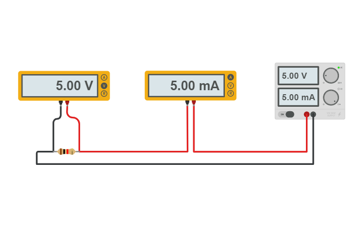 Circuit design ELEN1000 Lab 1 Activity 1 | Tinkercad