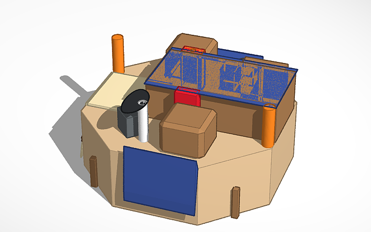 3D design Copy of The Octagon Project 3D Model | Tinkercad
