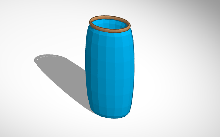 3D design Vase - Tinkercad