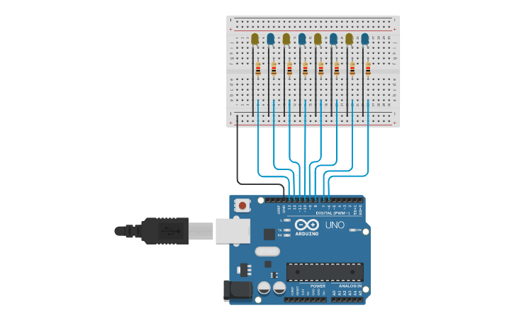 Circuit design Ques 1(Practical) | Tinkercad Circuit design Ques 1(Practical) | Tinkercad