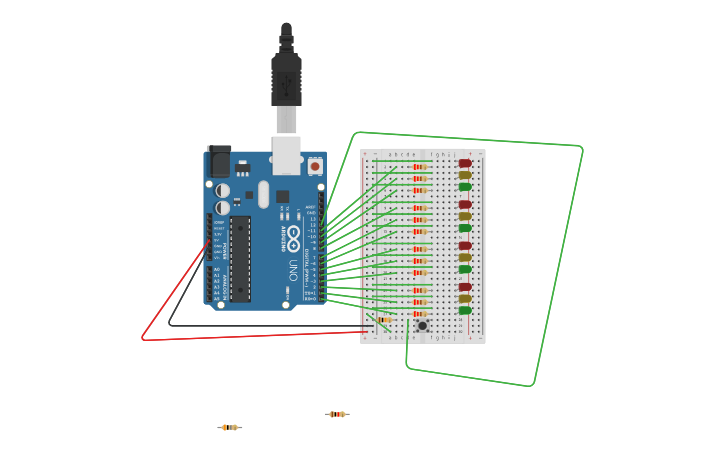 Circuit Design Arduino Tinkercad
