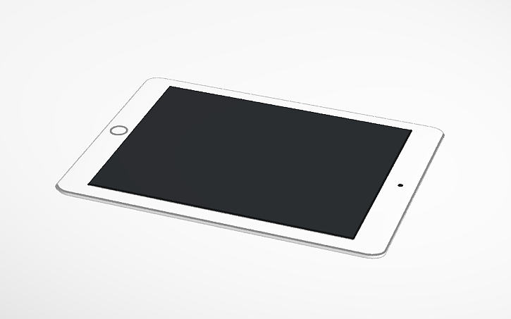 3D design tablet - Tinkercad