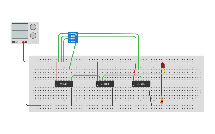 Circuit design Lab 4 - Tinkercad