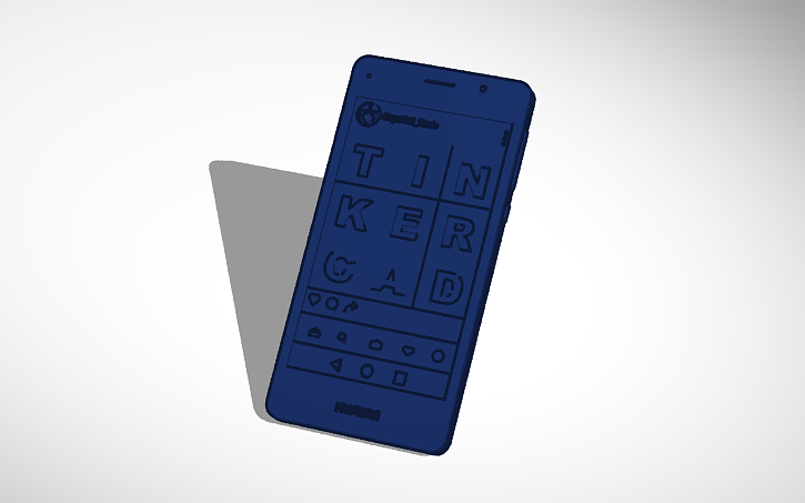 3D design PHONE - Tinkercad
