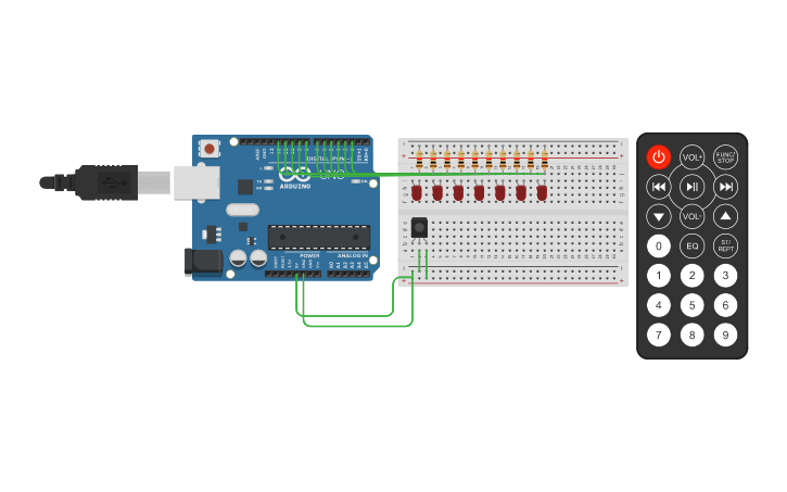 Circuit design ir samuel forero | Tinkercad
