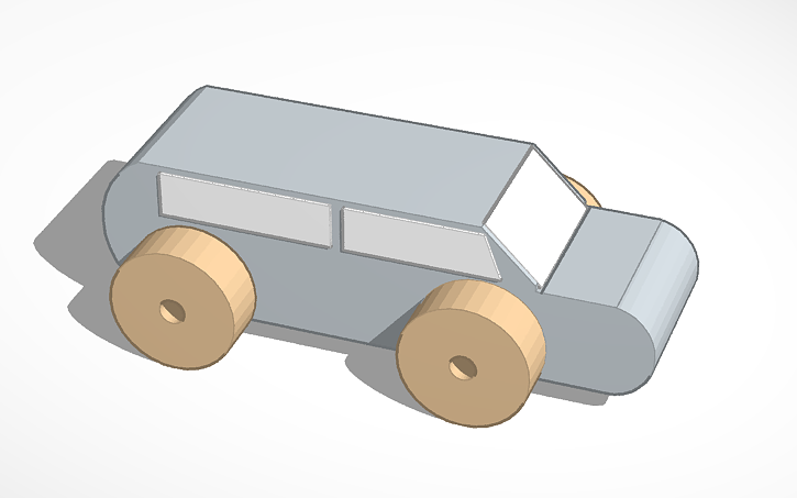 3D design Derby Car - Tinkercad