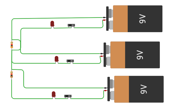 Circuit Design Series Parallel Circuit Tinkercad