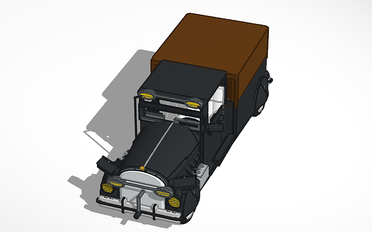 3D design Lunar Motors Model 2A "Moonshine Runner" - Tinkercad