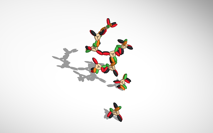 3d Design Atomic Structure Tinkercad