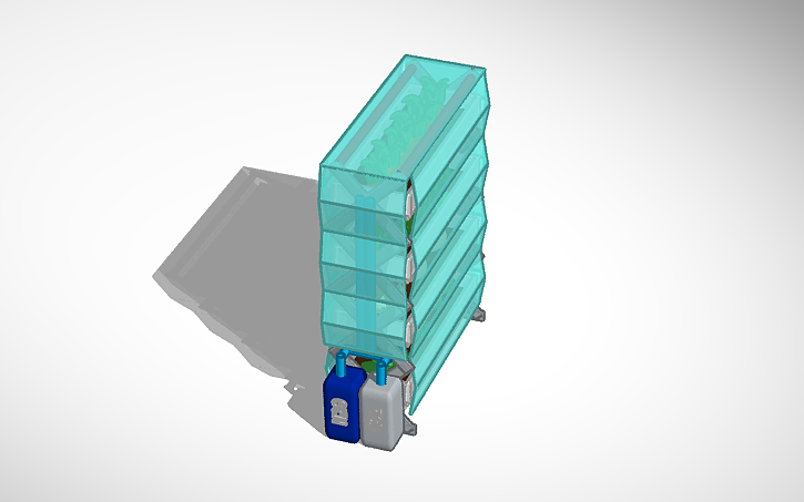 3D design Space Farm Model - Tinkercad