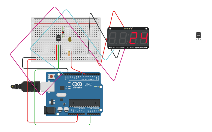 Circuit design tmp - Tinkercad
