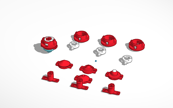 3D design beyblade driver | Tinkercad