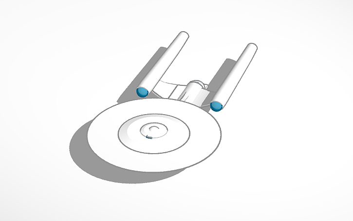 3D design Star Trek 9 - Tinkercad