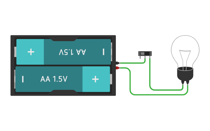 Circuit design Lighting a Lamp - Tinkercad