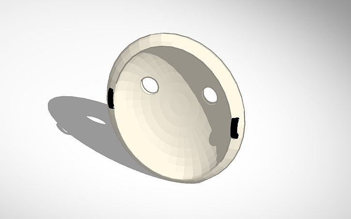 3D design Mask - Tinkercad