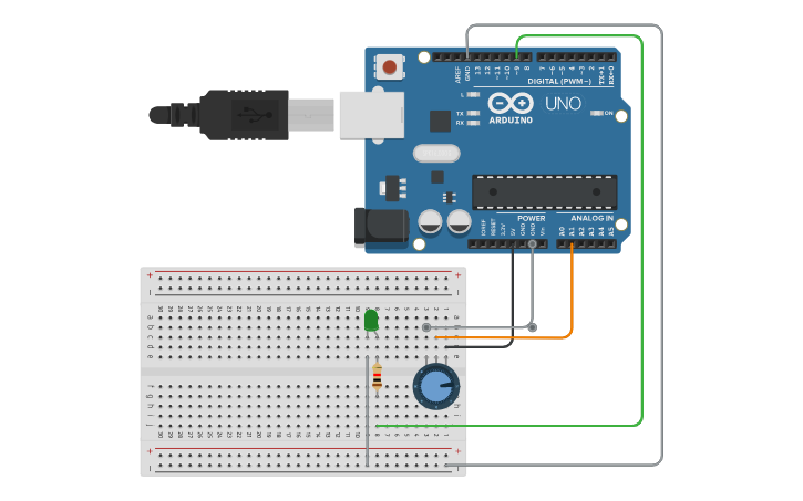 Circuit design MEDINA - ABEN 23 - ASSIGNMENT WHILE LOOP - CODE 1 | Tinkercad